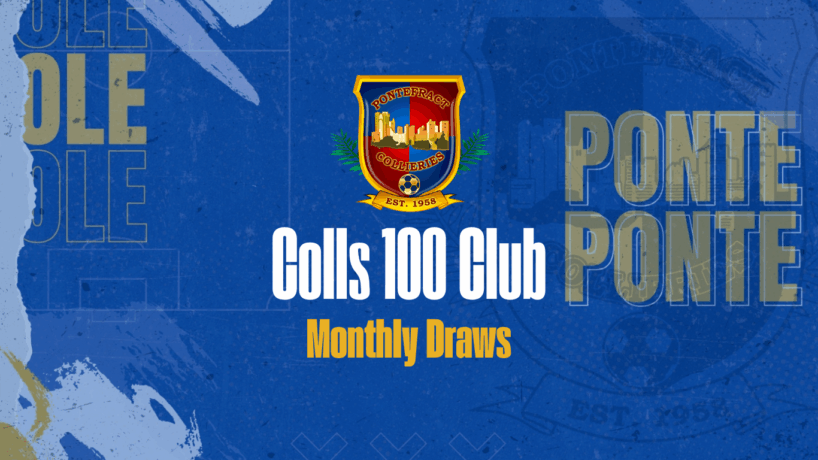 Latest 100 Club Winners – Pontefract Collieries